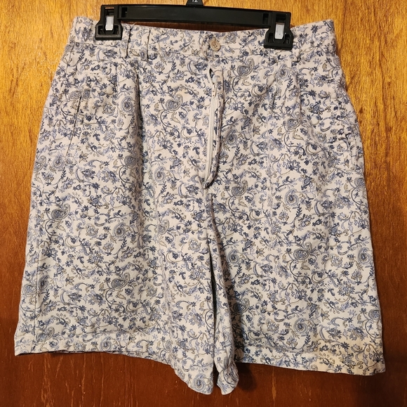 Hunt Club | Shorts | Vintage Hunt Club Paisley Shorts | Poshmark